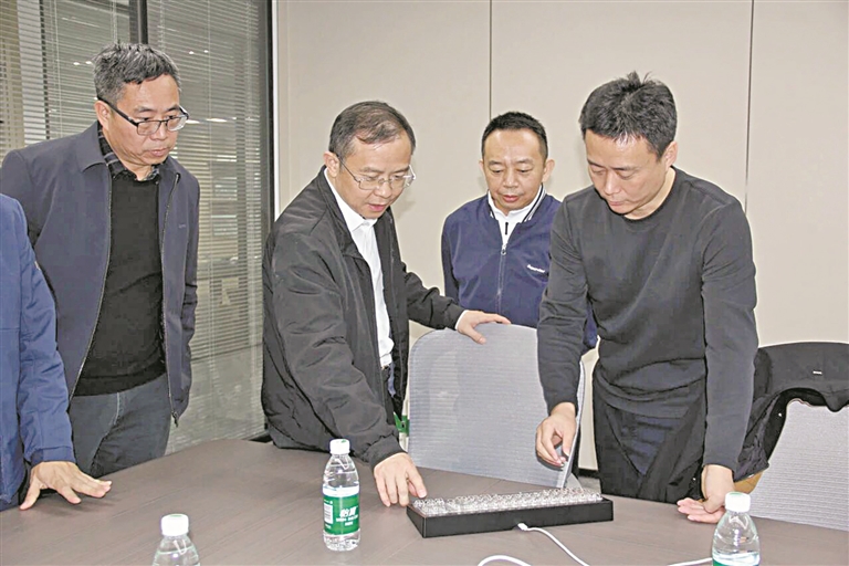 陈涛带队深入三大重点项目现场调研